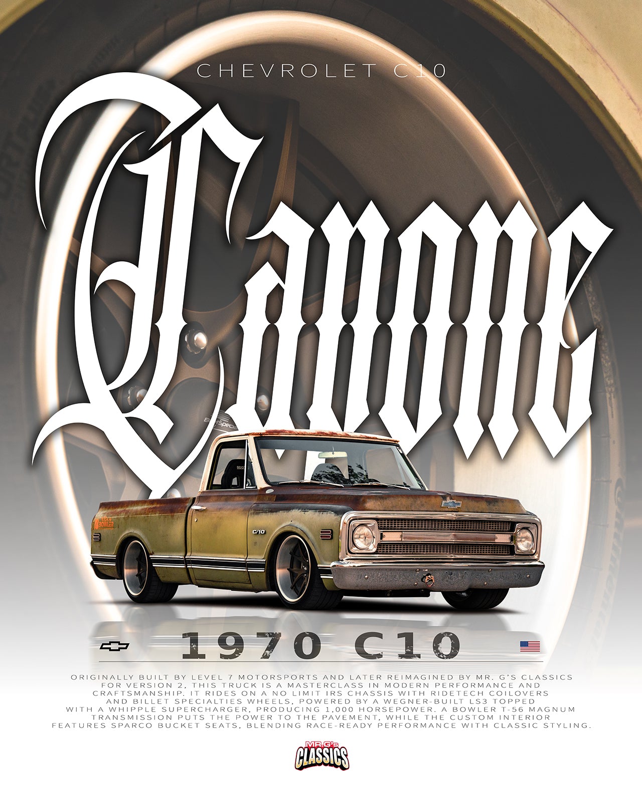 Capone Poster – Mr. G's Classic Trucks LLC